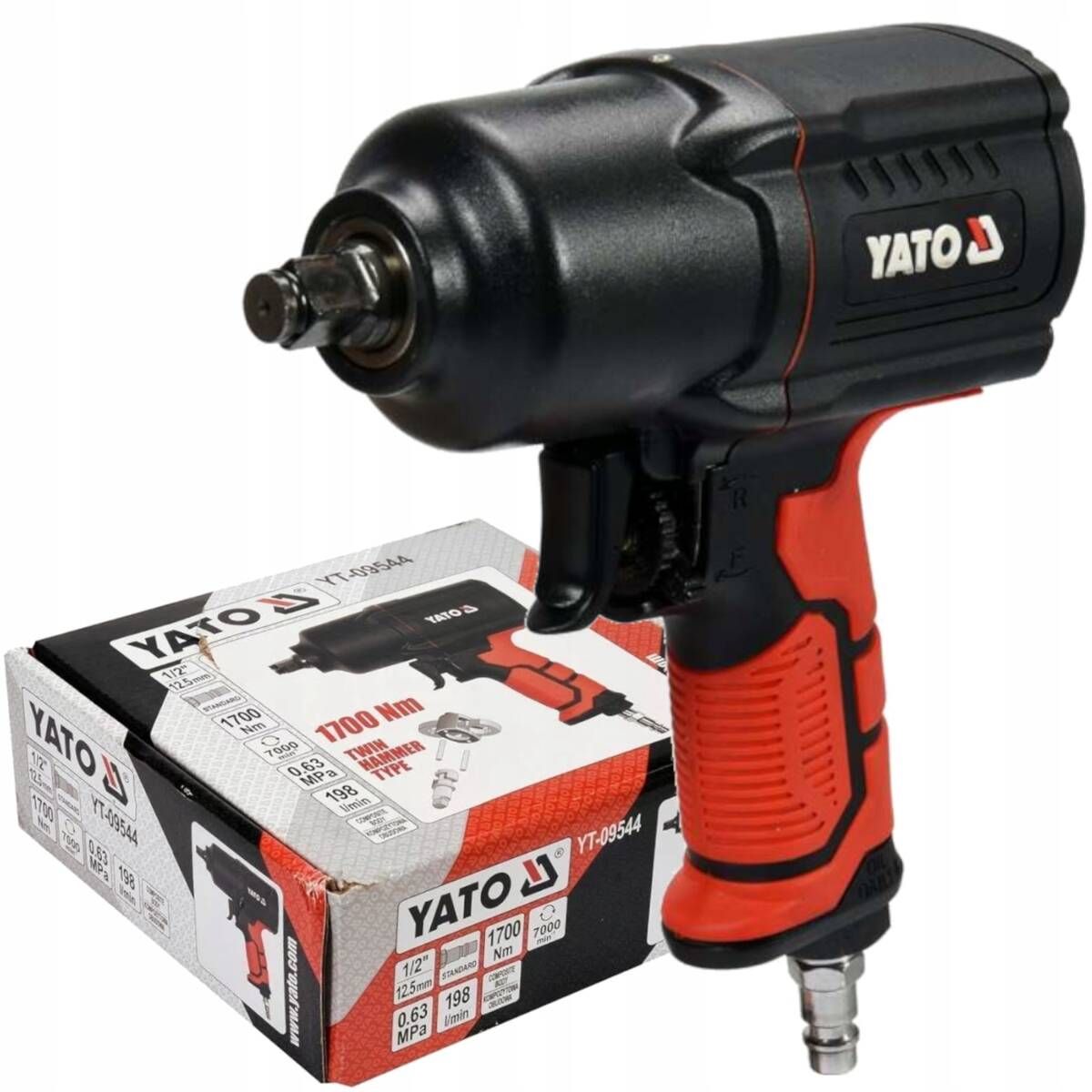Pneimatiskā triecienatslēga Yato YT-09544 - Y*YT-09544