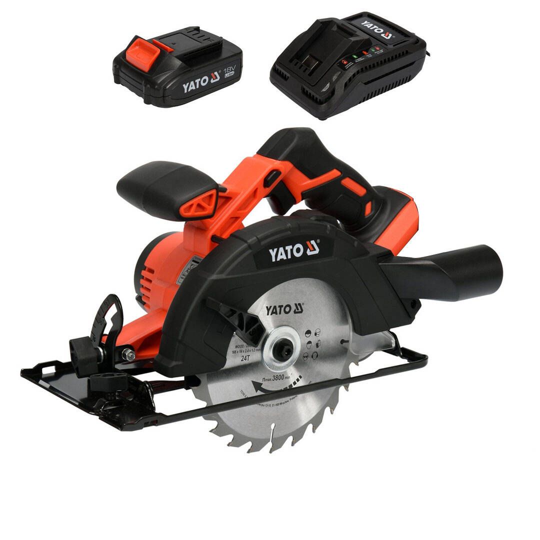 Akumulatora ripzāģis Yato YT-82810; 18 V; 1x2,0 Ah akum. - Y*YT-82810 ...